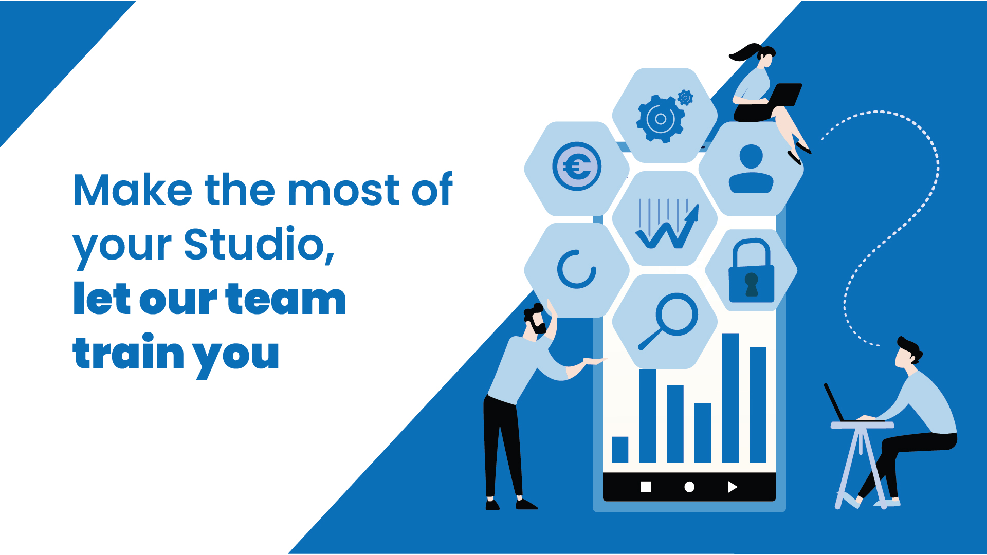 A la carte training to master all the features of the Studio