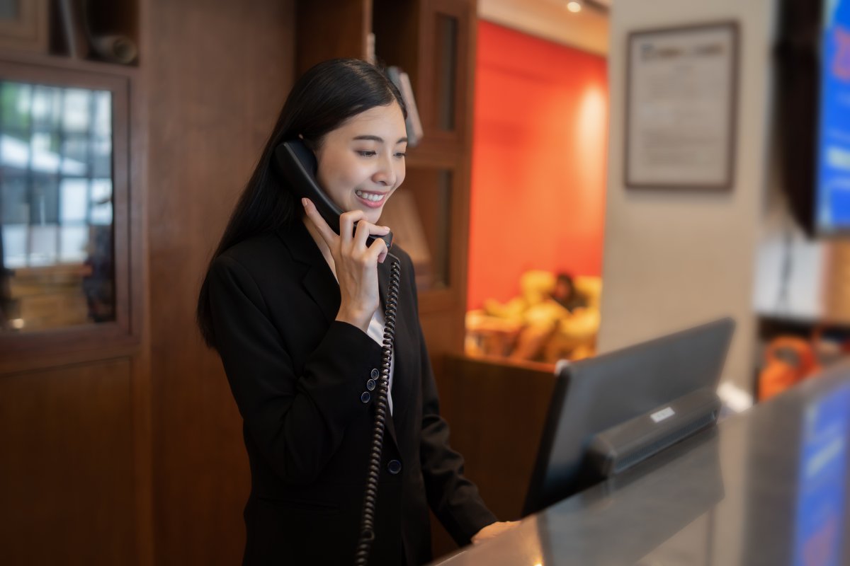 Voicemail and telephone greeting message in chinese